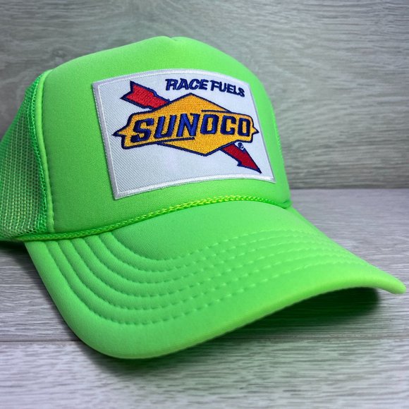 OTTO | Accessories | New Vintage Sunoco Race Fuels Neon Green Mesh ...